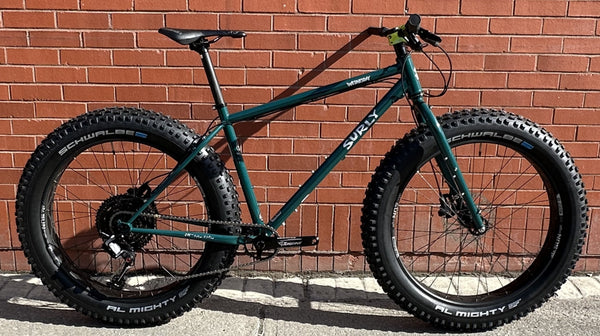 Surly Wednesday - Custom ORO Shop Build Fat Bike - 26", Steel, OG Alga ...