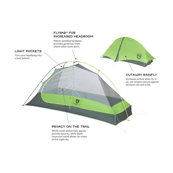 Nemo Hornet 2 Person Tent SAMPLE - Onion River Outdoors